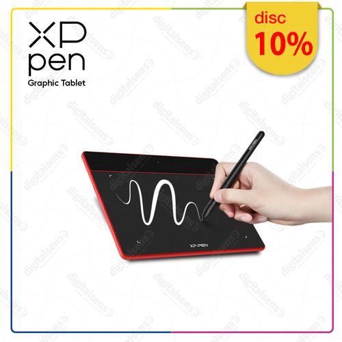 Promo GRAPHIC TABLET XP-PEN DECO FUN S (6,3 x 4 inch) - Merah - Kota ...