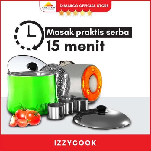 Promo Izzy Cook Magic Saver Cooker Double Wall Alat Masak Cincin Cicil ...