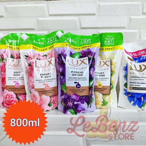 Promo Lux Botanical Glowing Skins Body Wash Refill 900 ml - Velvet ...