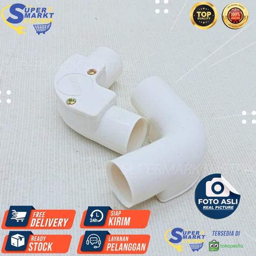 Jual El Bow Plus Baut Ukuran 20mm L-Bow/Elbow/Knee/Keni pipa 20MM model ...