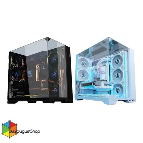 Promo LIAN LI O11 VISION COMPACT - E-ATX Swappable Glass and Mesh TOP ...
