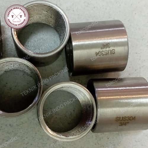Jual PIPA SOCKET 3/4 /FITTING SAMBUNGAN DRAT DALAM STAINLESS SS 304 3/4 - Jakarta Barat ...