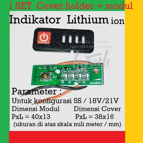 Jual InFath - #1 indikator baterai lithium BMS 5S batre lipo 5 batre ...