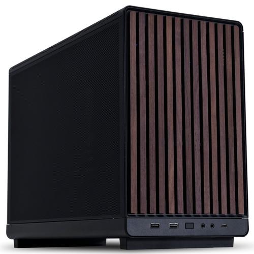 Promo LIAN LI A3-MATX WOOD BLACK EDITION MICRO ATX MINI TOWER PC CASE ...