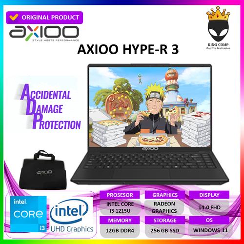 Jual Axioo Hype R3 IPS Core i3 1215U 12GB 256GB 14 FHD - WINDOWS 11 ...