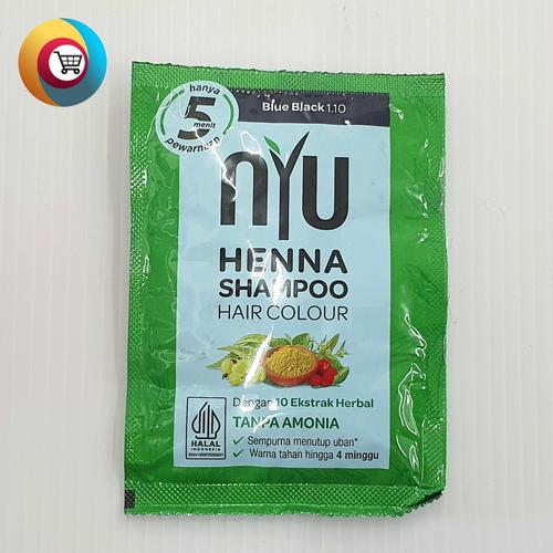 Jual Nyu Henna Shampoo Blue Black 1.10 - Kota Tangerang Selatan - TOKO ...