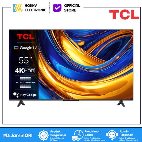 Promo TCL 55P655 / P655 4K UHD AIPQ PROCESSOR GOOGLE TV 55 INCH FREE ...