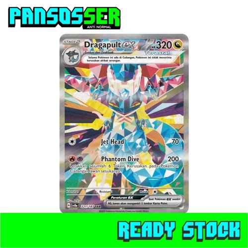 Jual Pokemon Festival Terastal sv8a - Dragapult EX SAR 221/187 ...