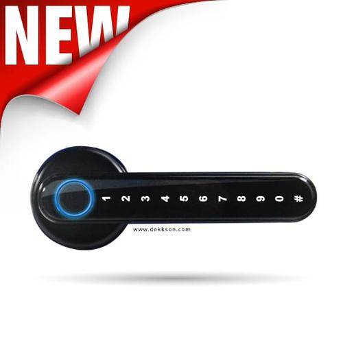 Jual electronic lock Dekkson ELC 9318 MF PASS BT W03BK black kunci pin ...