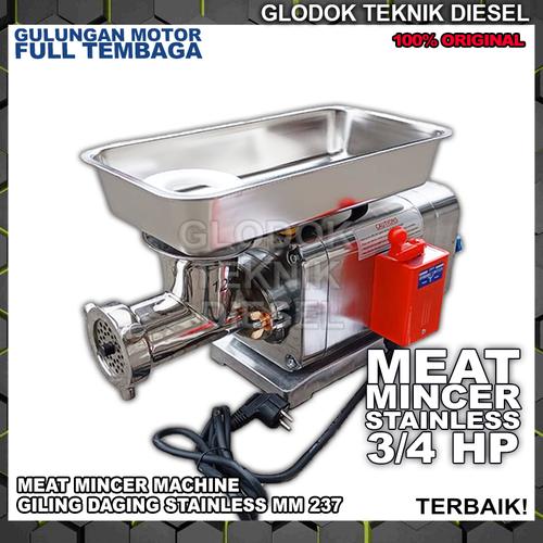 Jual Pazto Mesin Giling Daging Stainless Steel MM 237 Electric Meat Mincer Grinder Machine ...