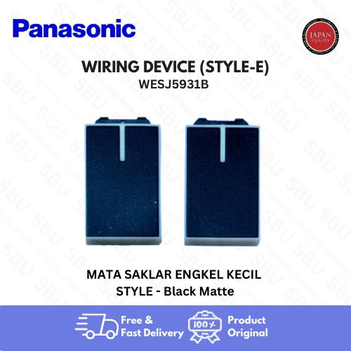 Jual MATA SAKLAR ENGKEL KECIL STYLE E PANASONIC WESJ5931 - Hitam - Kab ...