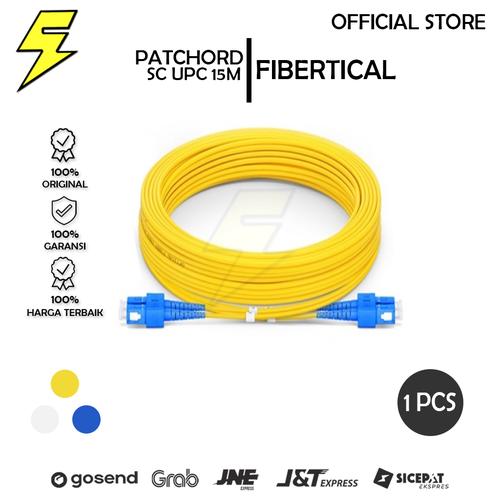 Jual Kabel Patchcord 15 Meter Sc Upc | Patchcord Fiber Optik | 15 Meter - Kab. Tangerang ...