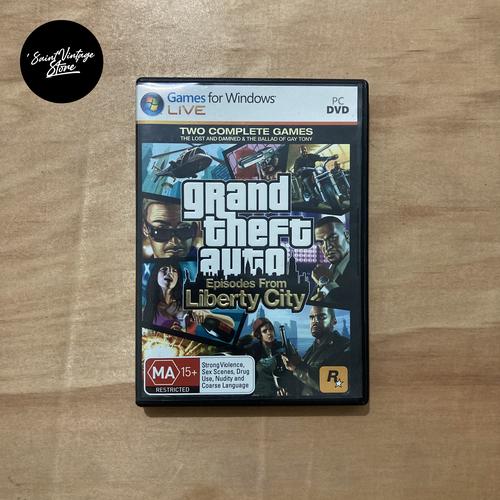 Jual CD Grand Theft Auto IV Episodes From Liberty City Windows PC ...