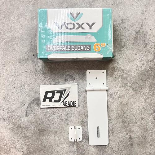 Jual [12PCS] Overval Gudang Cantol Gembok Overpale Putih Tebal 4mm VOXY ...