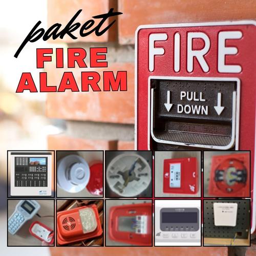Jual Paket fire alarm sistem addressable FACP smoke detector Manual ...