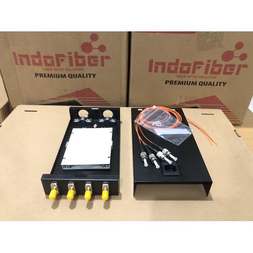 Jual Roset besi 4 core ST Multimode OM1 / Roset Fiber Optic / OTB mini ...