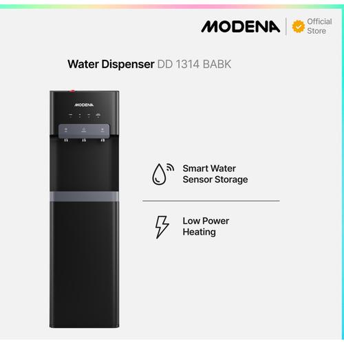 Jual Dispenser Modena DD 1314 BABK Kompresor Galon Bawah DD1314BABK ...
