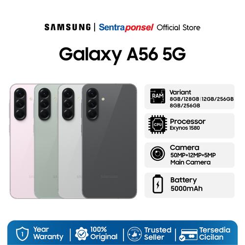 Promo Samsung Galaxy A56 5G 8GB/128GB 8GB/256GB 12GB/256GB - Garansi ...