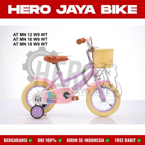 Jual Sepeda Anak Perempuan CTB ATLANTIS W9 WT DOODLES Ukuran 12 16 ...