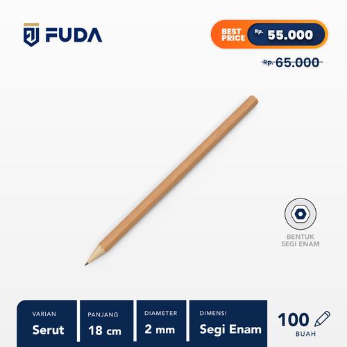 Jual Fuda - Pensil Kayu Polos Serut / Pensil Kayu / Pensil Polos ...