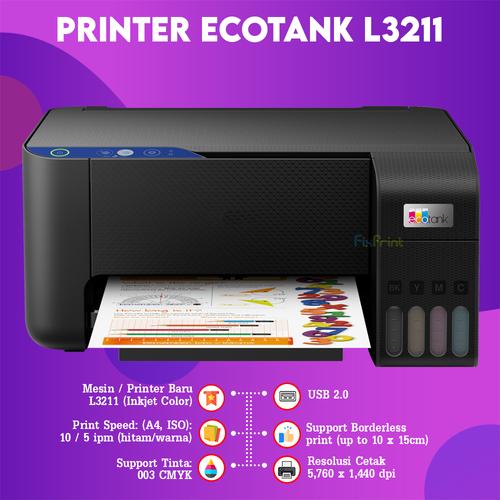 Promo Printer EcoTank L3211 L 3211 Multi Fungsi Pengganti L3210 L3110 ...