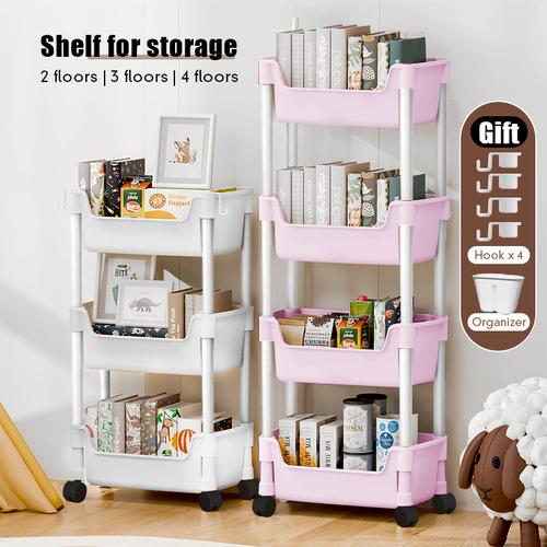 Promo Pastilakujkt 2/3/4 Layers Rak Susun Penyimpanan Terbuka Serbaguna ...