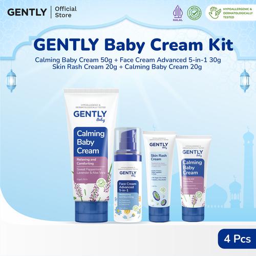 Promo GENTLY Baby Cream Kit | Calming Baby Cream 50gr, Face Cream ...