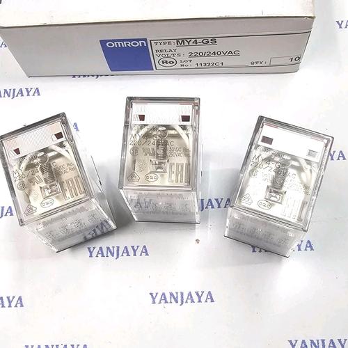 Jual RELAY OMRON MY4 GS R 220V/240V 14 PIN OMRON MY4 GS R ORIGINAL ...
