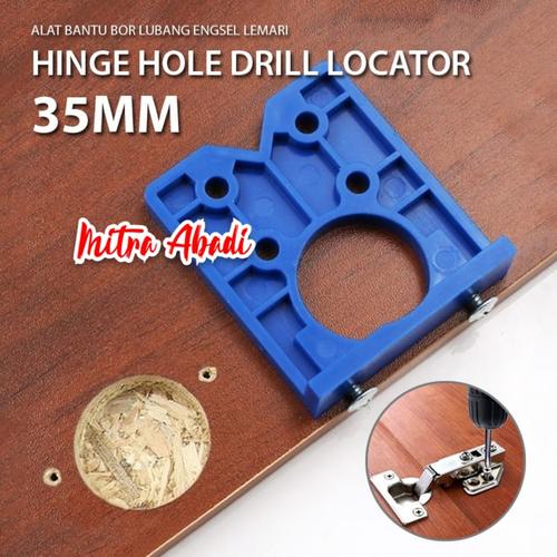 Jual Alat Bantu Bor Lubang Engsel Lemari / Hinge Hole Drill Locator ...