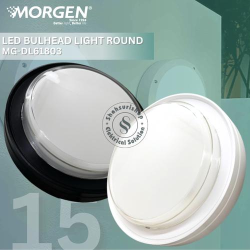 Jual MORGEN LED BULKHEAD LIGHT ROUND CCT SWITCH LAMPU TEMPEL DINDING ...
