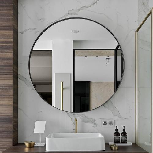 Jual Cermin Frame Besi Bulat, Cermin Frame Lingkaran Kaca Bulat Kamar ...