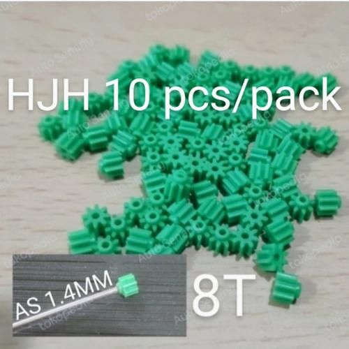 Jual Rep plastic pinion gear hijau/green 8T Tamiya - Jakarta Barat ...