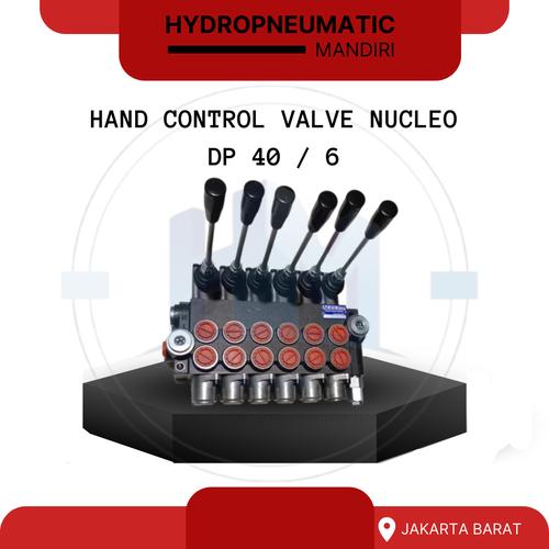 Jual HAND CONTROL VALVE HYDRAULIC NUCLEO DP 40 / 6P - 6SPRING, PTAB1/2 ...