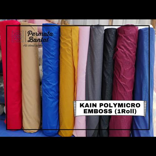 Jual Kain Katun Polymicro Emboss 1 Roll (100meter) - Kota Tangerang ...