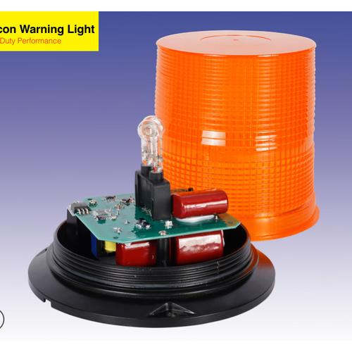 Jual Thunderbolt Lampu Rotary WL 27" Xenon Flash Tube Amber 12-48V DC ...
