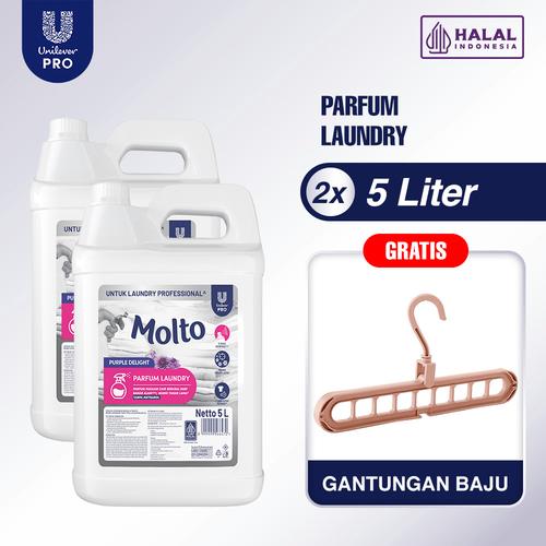 Promo Molto Professional Parfum Laundry Purple Delight Perfume Laundry ...