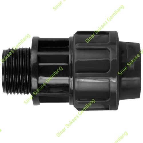 Jual Male Thread Adaptor HDPE 40mm x 1 1/2" Inch - Jakarta Barat ...
