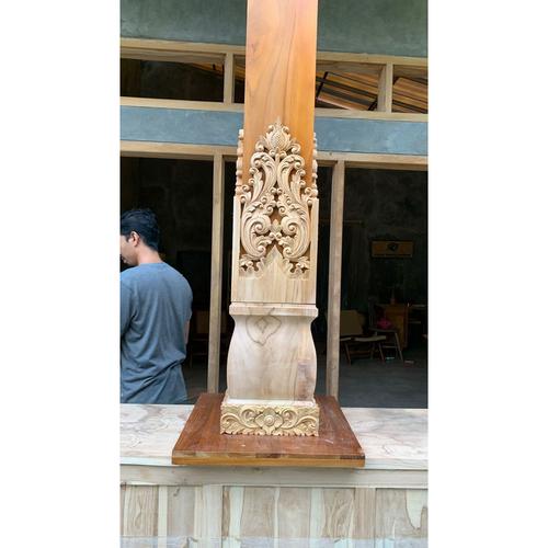 Jual TEMPEL UKIRAN UNTUK TIANG RUMAH KAYU ATAU TIANG COR - Kab. Jepara ...