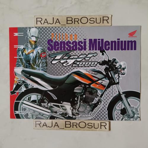 Jual Poster brosur katalog leaflet Honda Tiger 2000 Tiger Lawas Tilas ...