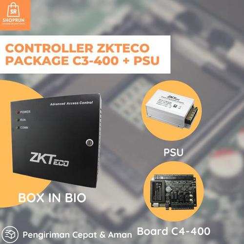 Jual Zkteco C3-400 Controller Access Control 4 Pintu dan Mesin Absensi - Port-PSU - Kota ...