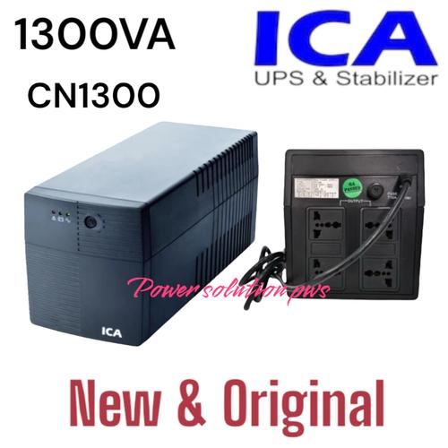 Jual UPS ICA 1300VA + STABILIZER , ICA UPS CN1300 RESMI ICA - Jakarta ...
