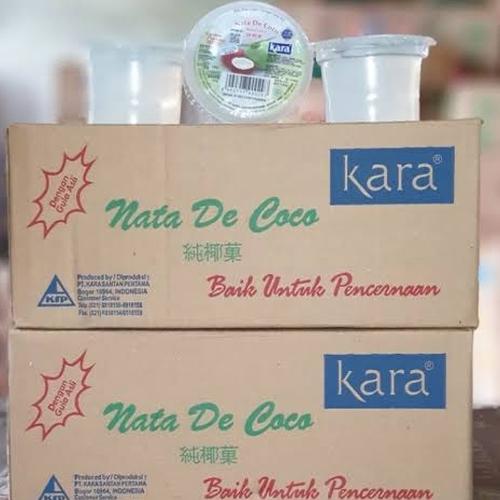 Jual Nata de coco kara 1dus isi 24 cup 130gr - Kota Depok - TOKO UCIEL PASAR AGUNG | Tokopedia