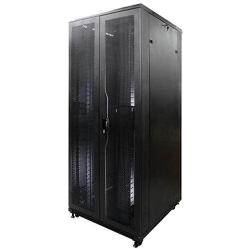 Promo INDORACK Close Rack 42U Depth 900mm Perforated Door Rak Server ...