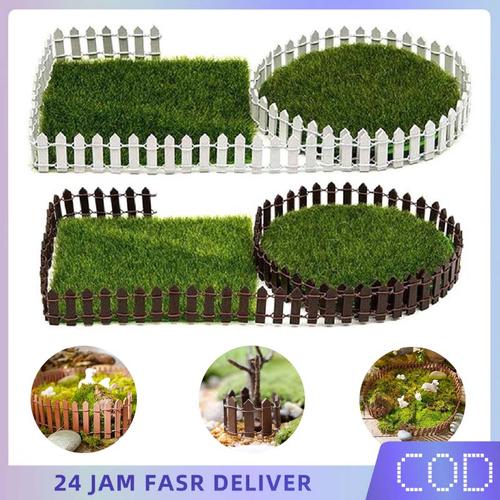 Jual 90x5cm Miniatur Pagar Pagar Diorama Onament Pagar Kayu Wooden ...