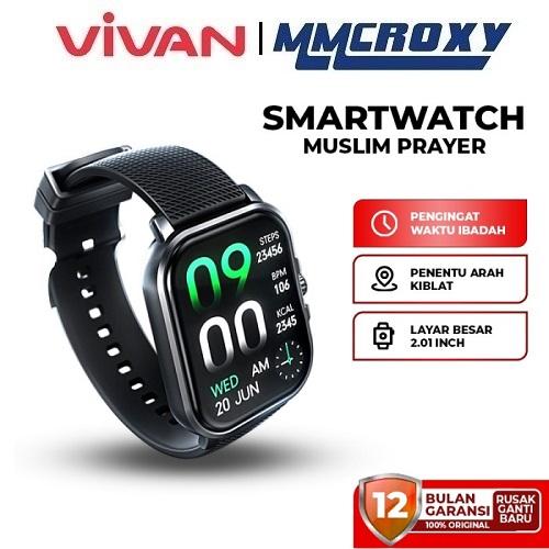 Promo Vivan VWF16 Smartwatch Islamic Muslim Prayers Function Bluetooth ...