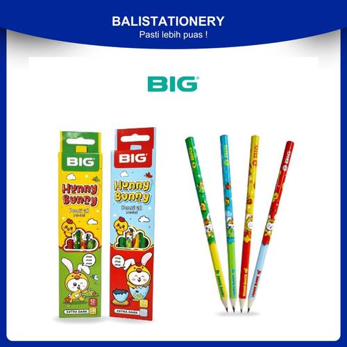 Jual Pensil / pencil 2B BIG PS-115 Seri Hunny Bunny Graphite Pencil ...