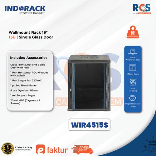 Jual Rackmount - WALLMOUNT WIR4515S Rack SERVER INDORACK 15U 450MM ...