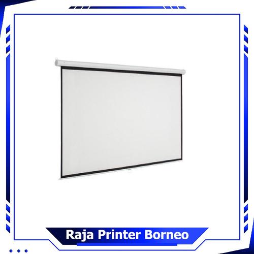 Jual Layar Projector Wall 84 Inch Letaec Screen Proyector 84inch - Kota ...