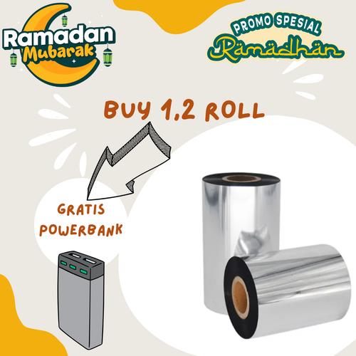 Jual Ribbon FULL Resin 75mm X 300M Core 1 Inchi ( Face OUT ) pita ...