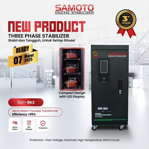Promo SAMOTO Digital Stabilizer Samoto - Stavol Listrik 3 (Three) Phase ...